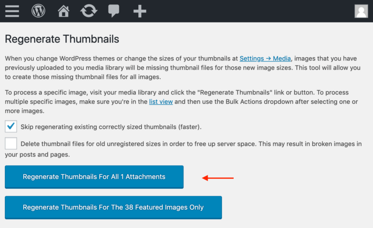 How to Regenerate Thumbnail Images in WordPress - WPMigration